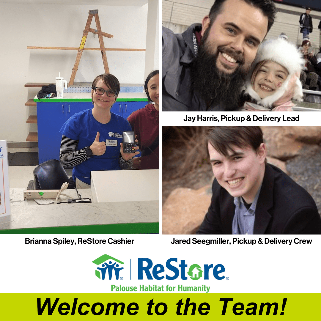 New ReStore Staff - Palouse Habitat for Humanity