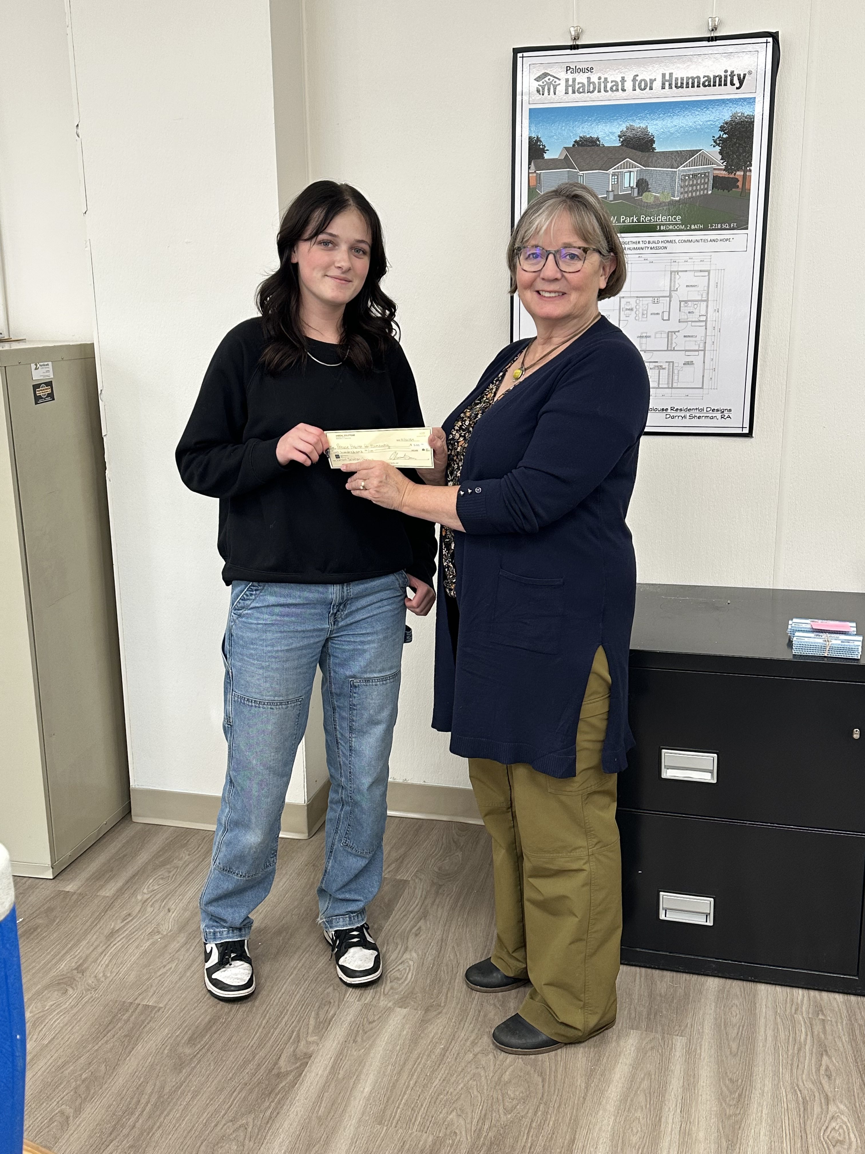 Vandal Solutions Donation - Palouse Habitat for Humanity