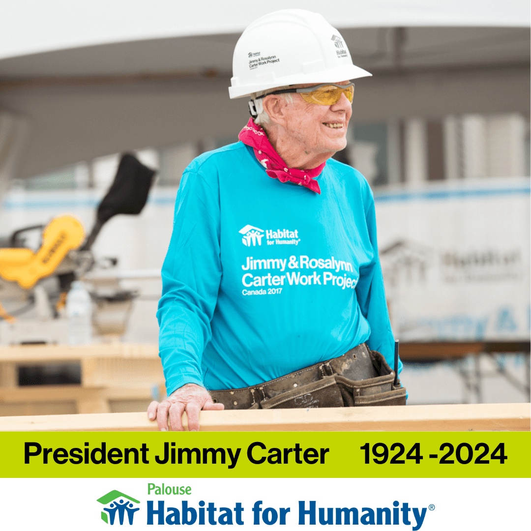 Honoring President Carter - Palouse Habitat for Humanity