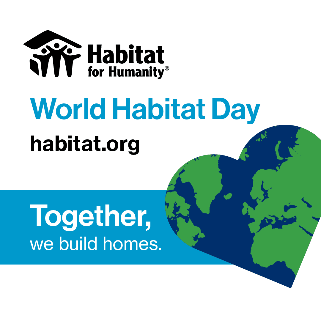 World Habitat Day 2025 - Palouse Habitat for Humanity
